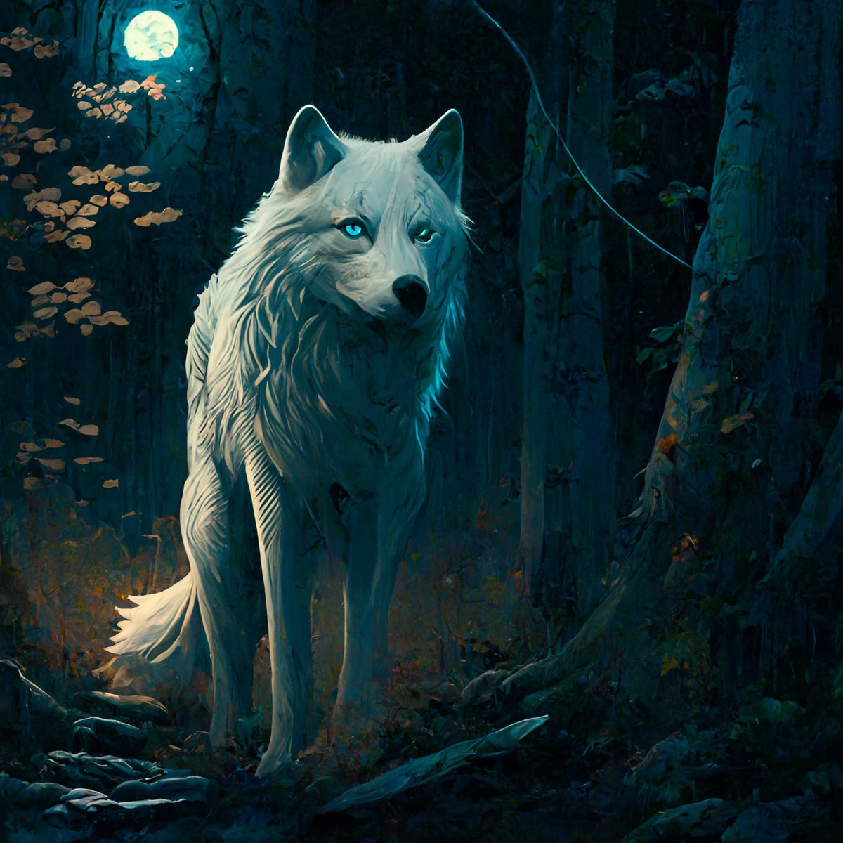 Wolf Diamond Painting | Wolf Diamond Art | Heartful Diamonds