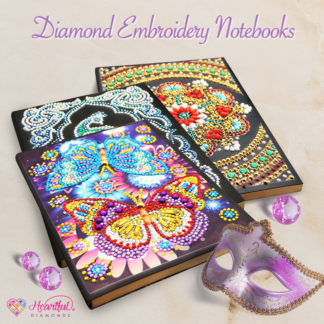 Diamond Painting Notebooks - 30% Off - New Unique Designs Available ...