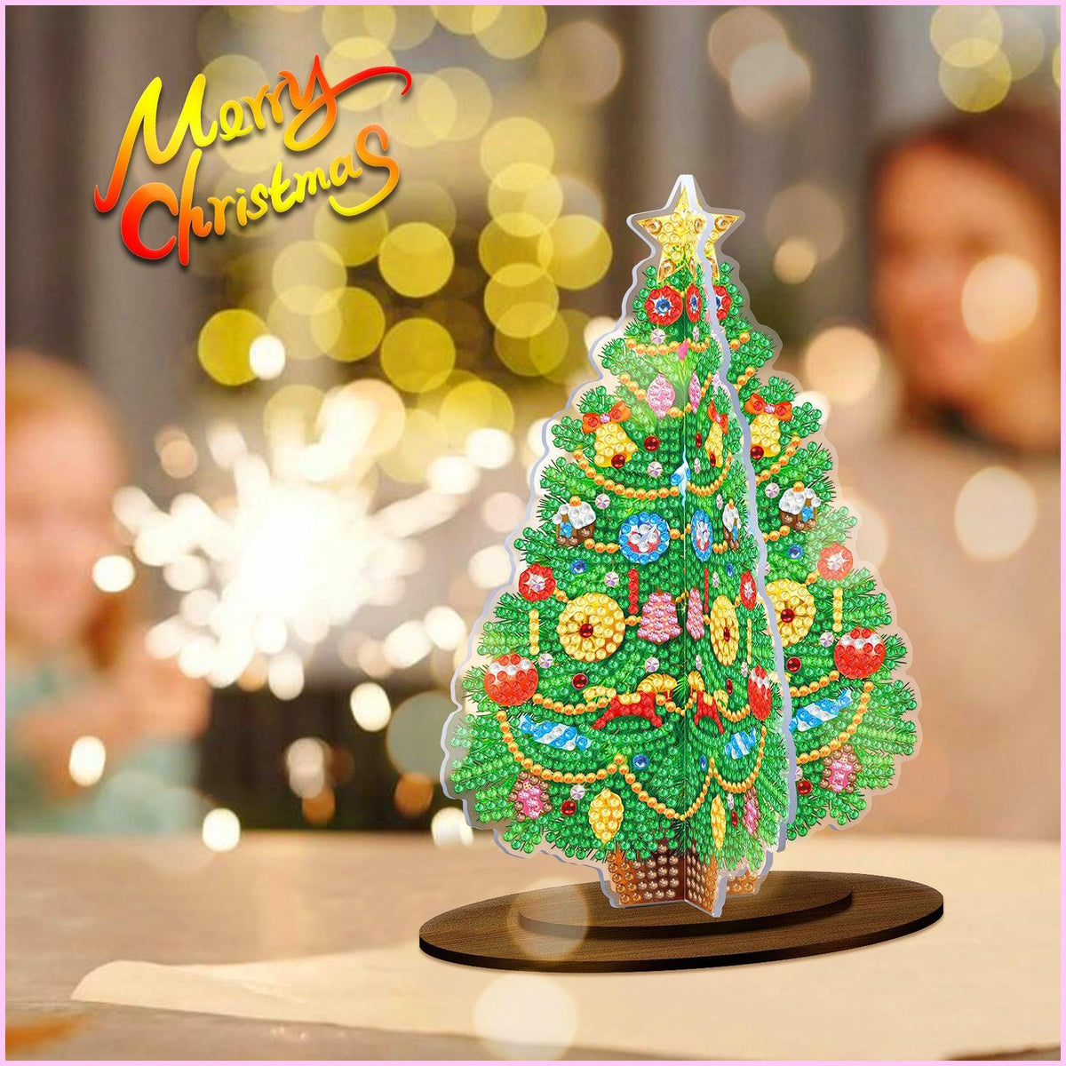 Diamond Art Christmas Table Decor – Heartful Diamonds