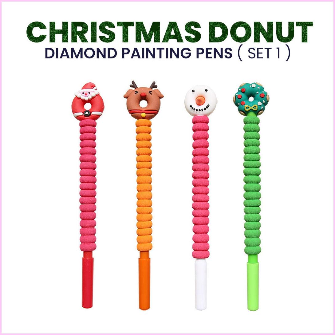 Christmas Donut Diamond Painting Pens – Heartful Diamonds