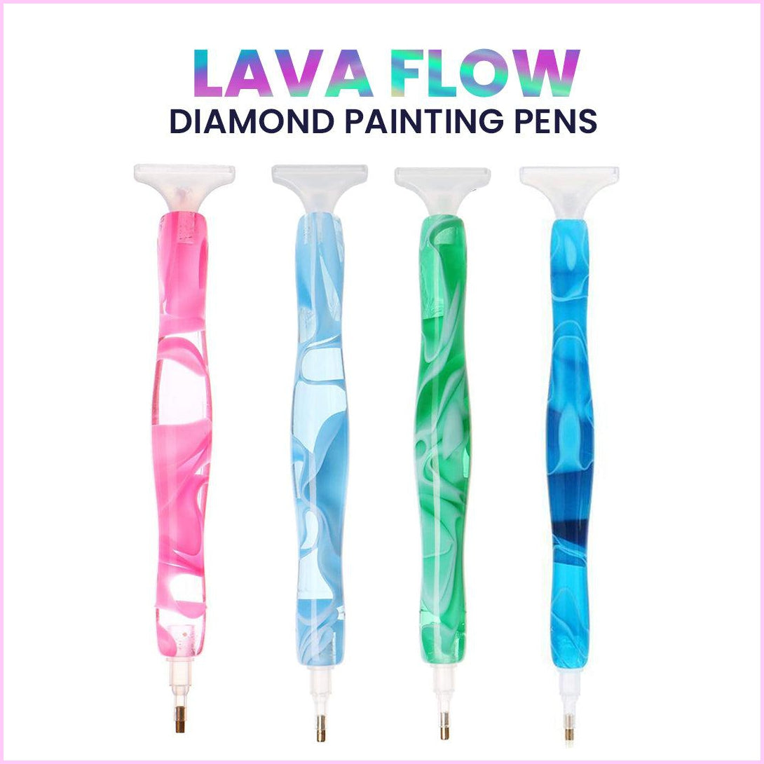 Lava Flow Diamond Painting Pens – Heartful Diamonds